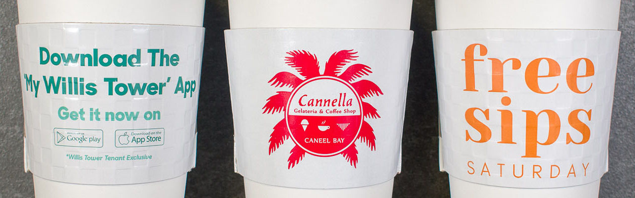 HotShot Coffee Sleeves Canada- Custom coffee cup sleeves
